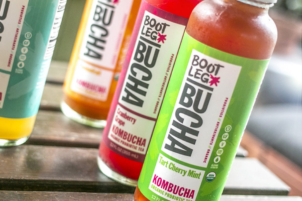 Bootleg Bucha Packaging | Telesco Creative Group